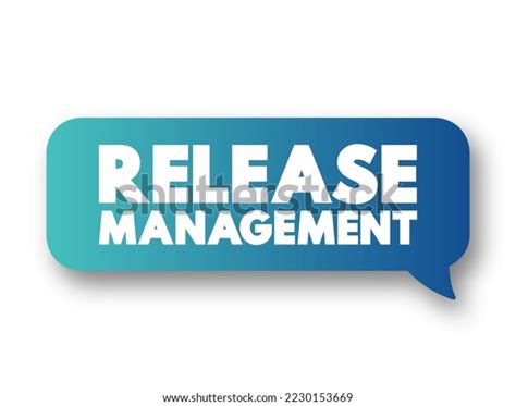Release Management Process Managing Planning Scheduling Stock Vector