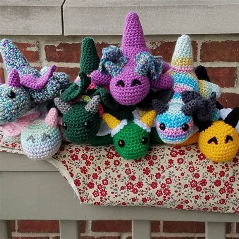 Tiny Dragons Plush Etsy