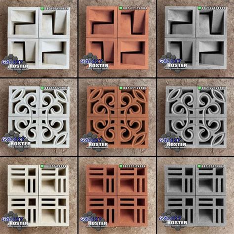 Jual Roster Minimalis Roster Beton Roster Putih Roster Teracota Merah