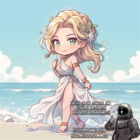 Chibi Olympus Aphrodite The Goddess Of Love By Enlightenedspaceman On Deviantart