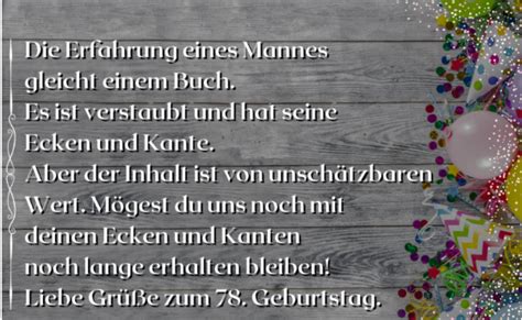 40 Glückwünsche Zum 78 Geburtstag Kurz Herzlich And Lustig Nice Phrase