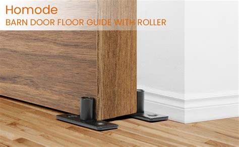 Homode Barn Door Floor Guide Sliding Door Roller Guide For