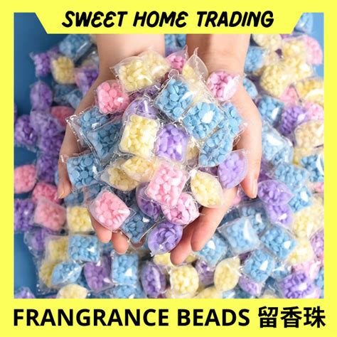 【±100pcsset】 Fragrance Beads Fragrance Cube Scent Booster Beads