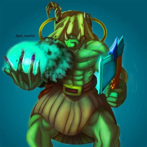 [oc] [comm] Akaizer Orc R Dnd