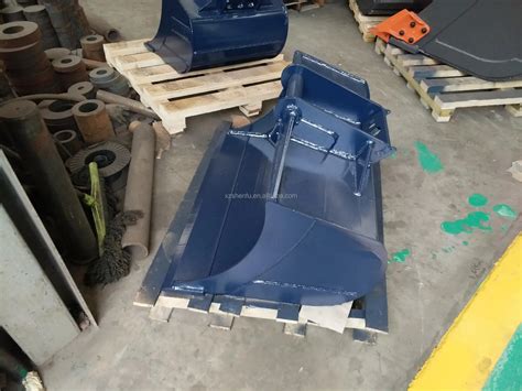 Mini Excavator Mud Bucket With Ms03 Adapter For Lehnhoff Quick Coupler