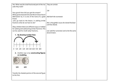 addition and subtraction of fraction similar and dissimilar docx