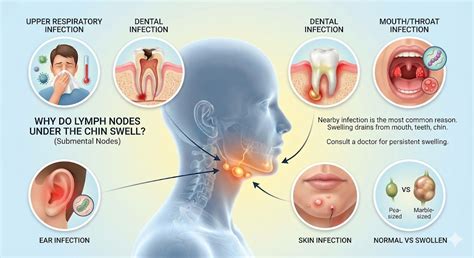 Lymph Nodes Under Chin Causes And When To Worry