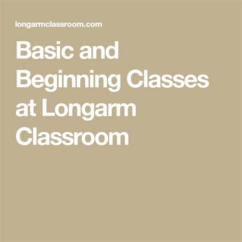 Basic And Beginning Classes At Longarm Classroom Basic Class