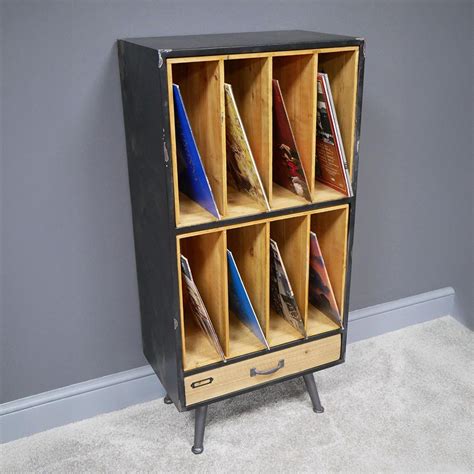 Filing Cabinet Retro Fir Wood And Metal Buy Online Cfs Uk