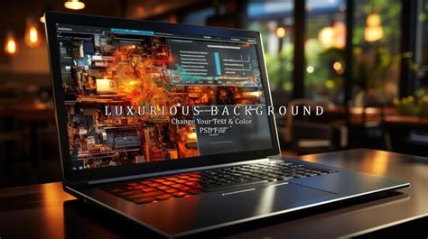 Premium Psd Software Development Conceptual Creating Computer Program Code On Laptop