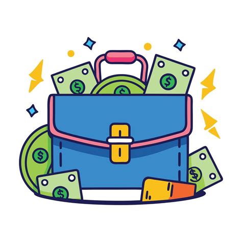 A Flat Illustration Of A Money Bag 57688090 Vector Art At Vecteezy