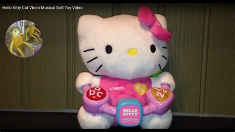 Hello Kitty Musical Beads Cat Vtech Soft Toy Video Youtube