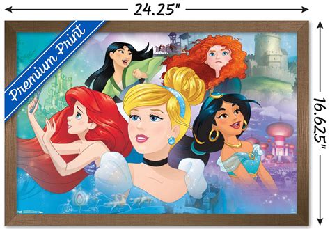 Trends International Disney Princess Gaze Wall Poster 1472 X 22
