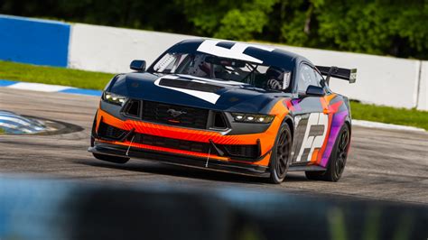 The 2024 Ford Mustang Gt4 Racecar Is Here To Kick Road Course Butt