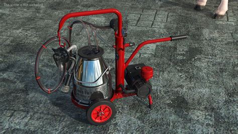 Milking Machine 3d Model Turbosquid 1916190
