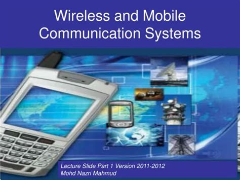 Ppt Wireless And Mobile Communication Powerpoint Presentation Free Download Id9724864