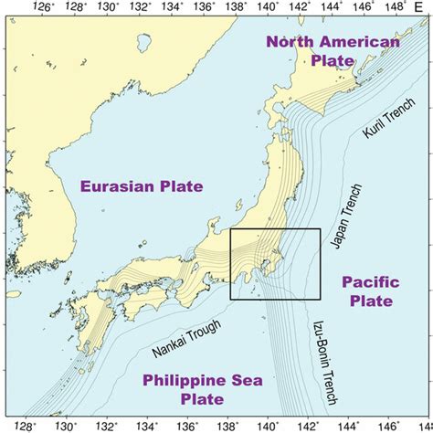 Tectonic Setting And 3 D Geometry Of Plate Interfaces In The Japan