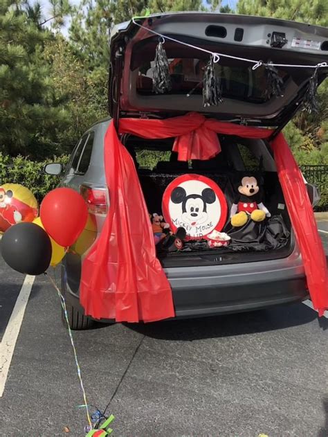 Mickey Mouse Clubhouse Trunk Or Treat With Mousketeer Costume Redhead