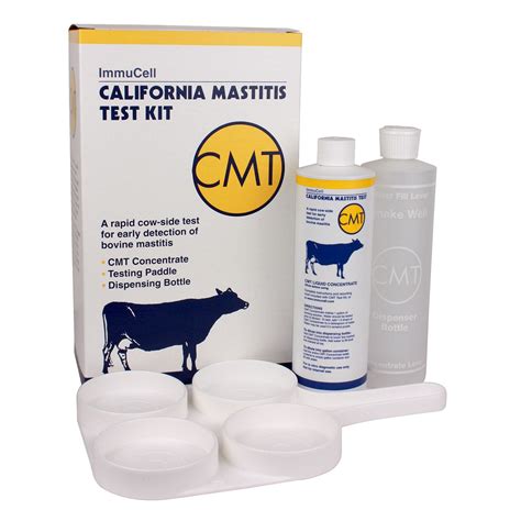 California Mastitis Somatic Cell Test Kit Pbs Animal Health