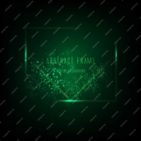 Premium Vector Light Effects Frame Vector