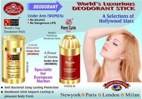 Deodorant Stick Men Women Morgain Enterprise