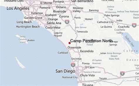 Camp Pendleton North Weather Forecast