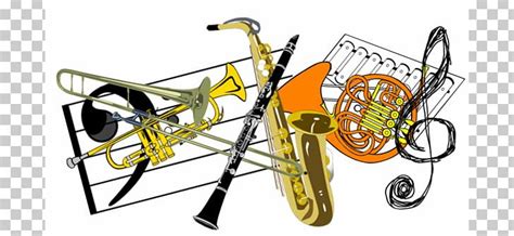 School Band Instruments Clip Art