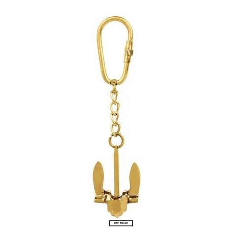 Ghf Retail Brass Anchor Nautical Decor Keychain Packing Box At ₹ 190