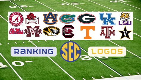 Sec College Team Logos