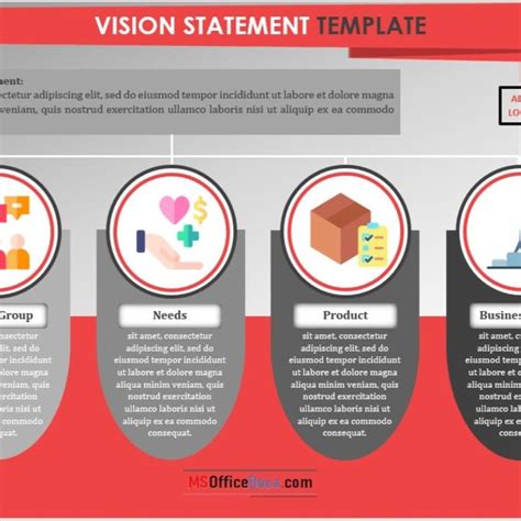 Vision Statement Examples Free Ms Word Statement Templates Statement Template Vision