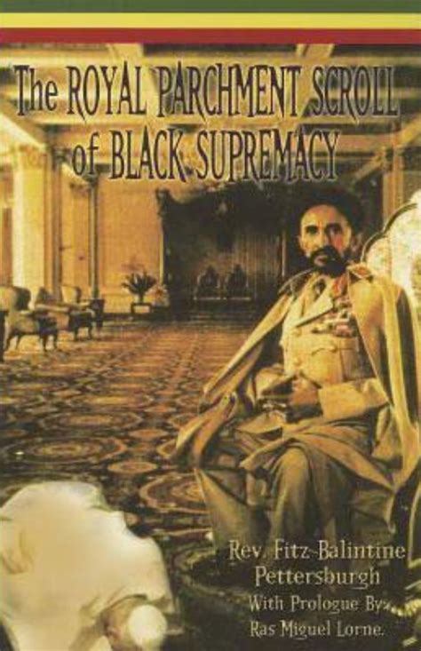 The Royal Parchment Scroll Of Black Supremacy Frontline Books