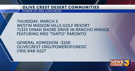 Georgialee Lang And Angela Allen Talk About A Luncheon At Olive Crest