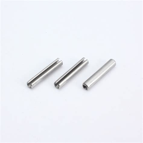 Din1481 Iso 8752 Carbon Steel 304 316 Slotted Straight Pins Roll Pins