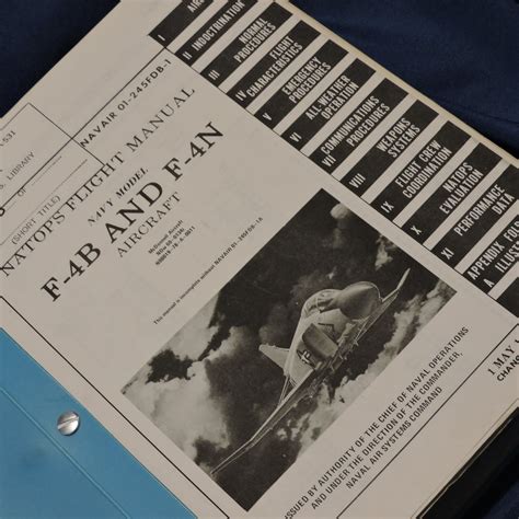 F 4b F 4n Phantom Fighter Flight Manual Natops May 1975 Vmfa 531 Gre