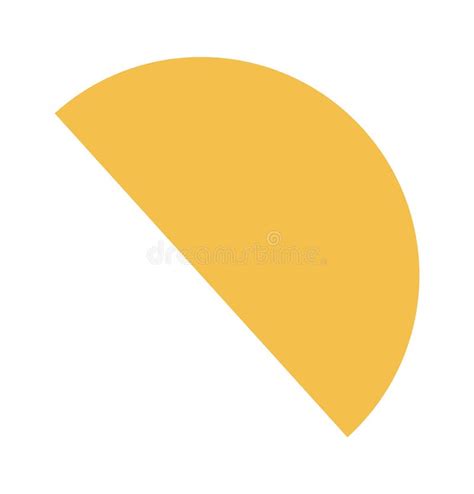 Half Circle Element Stock Vector Illustration Of Circle 277341077