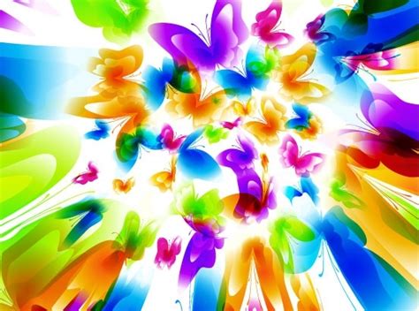 Colorful Butterfly Pattern 04 Vector Vectors Graphic Art Designs In