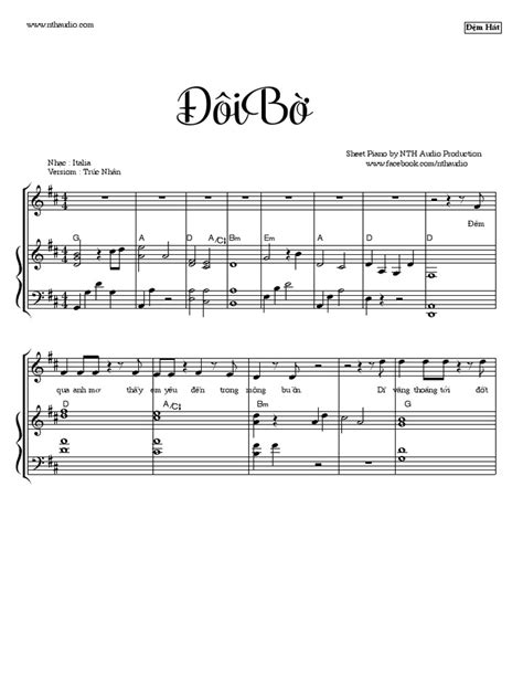 Doi Bo Sheet Dem Hat Pdf