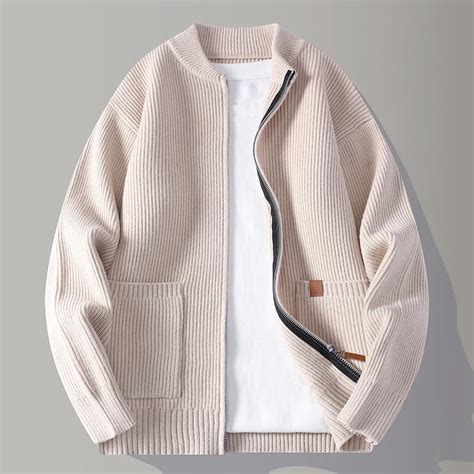 Nova Rib Knit Jacket Olyndra London