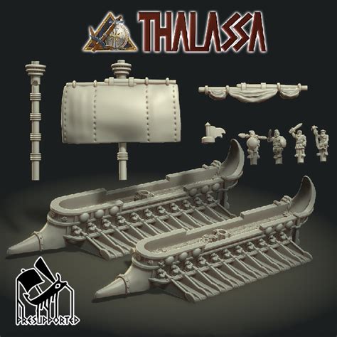 Exclusive Thalassa The Hellas Fleet Bundle Stl Product Bundle By Thalassa Game