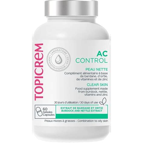 Topicrem Dietary Supplement For Problematic Acne Prone Skin Ac