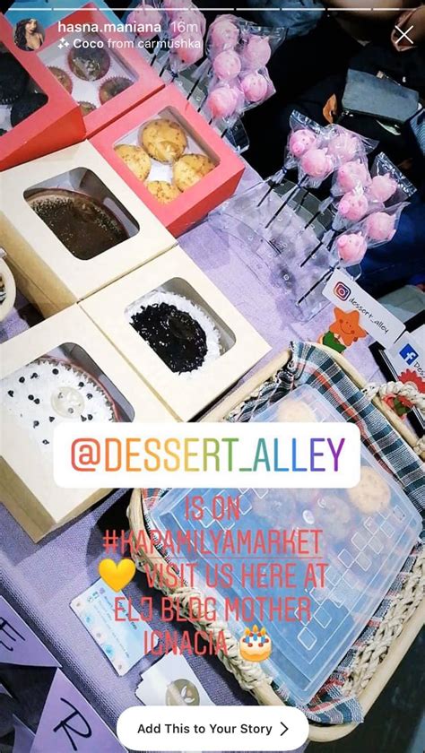 Dessert Alley Ex Pbb Housemate Hasna Cabral Dropping By