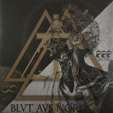 Blut Aus Nord 777 Sect S 2014 Gold And Black Splatter Vinyl