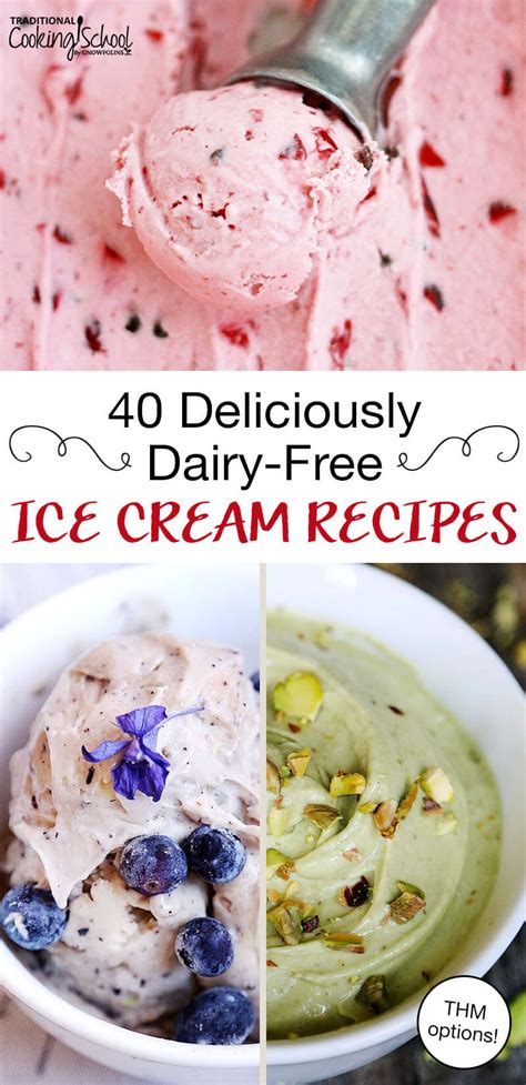 40 Deliciously Dairy Free Ice Cream Recipes Thm Options