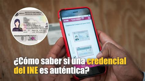 ¿sabes Cómo Detectar Si Tu Ine Es Falsa Aquí Te Decimos 👇🏻😳 Youtube