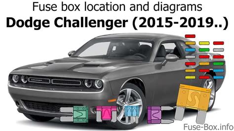 Dodge Challenger Fuse Box Diagram And Guide