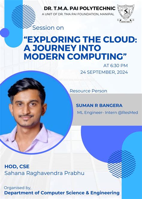 Tech Cloudcomputing Cloud Suman R Bangera Be M Tech