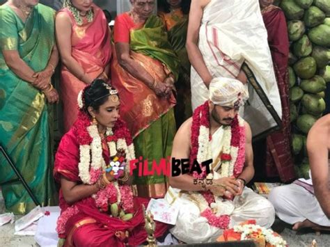Kannada Actor Sunil Raoh And Shreya Iyer Marriage Photos Filmibeat