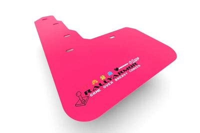 Rally Armor Pink Mud Flap Bce Logo Fits 1993 2001 Subaru Impreza