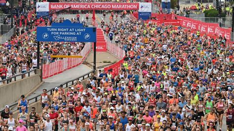Map 2024 Chicago Marathon Course Route Nbc Chicago