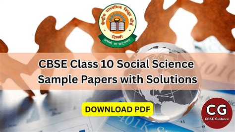 Cbse Class 10 Sample Papers Pdf Download All Subjects Cbse Guidance